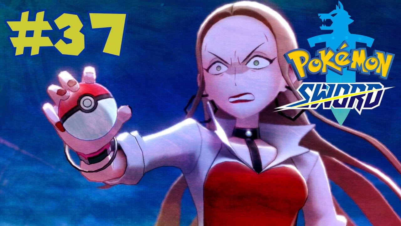 Scary Lady - Explody Plays Pokemon Sword #37 - YouTube