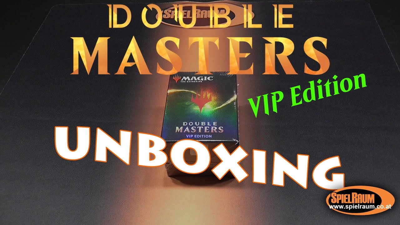 Double Masters - VIP Edition Unboxing - SpielRaum [Deutsch] - YouTube