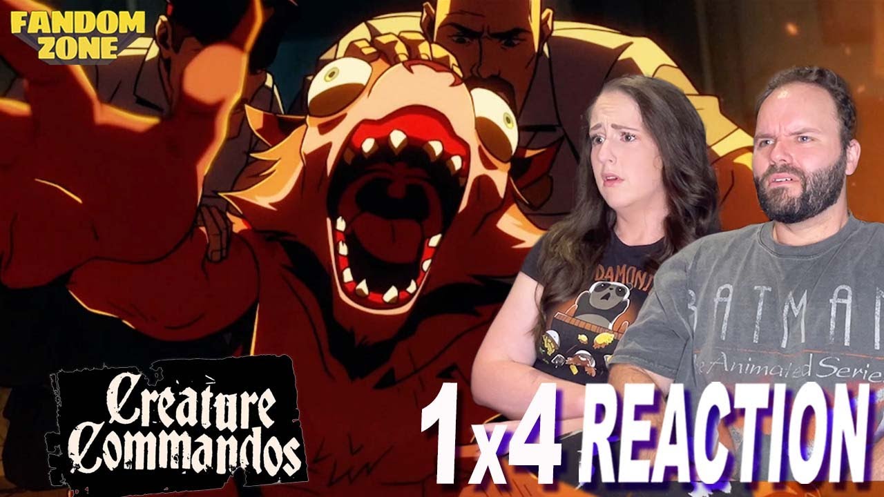 CREATURE COMMANDOS Episode 4 REACTION | 1x4 'Chasing Squirrels' | DC ...