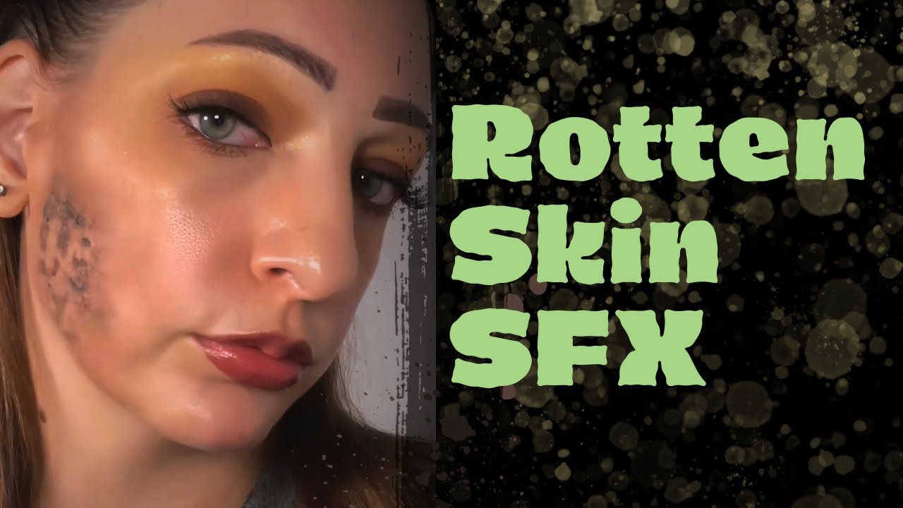 SFX Infected Skin Tutorial - Easy Halloween Costume DIY Special Effects ...