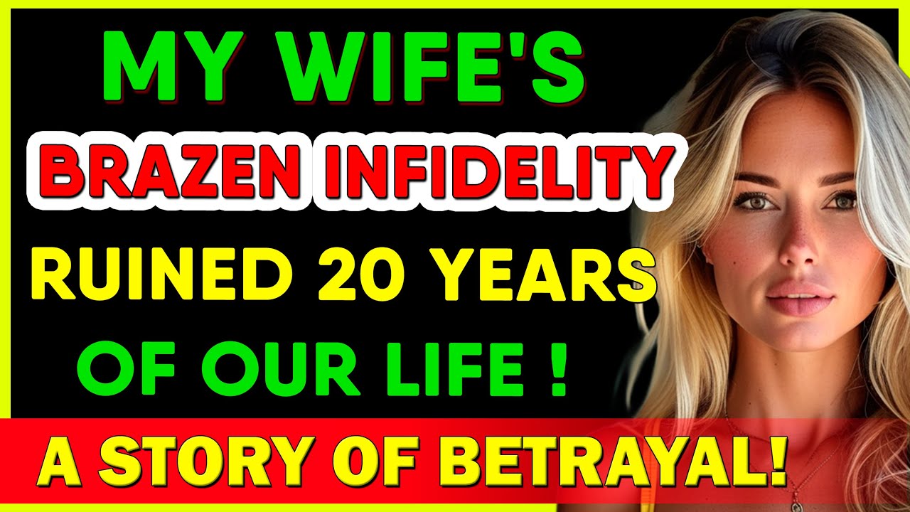 MY WIFE'S BRAZEN INFIDELITY RUINED 20 YEARS OF OUR LIFE! A STORY OF ...