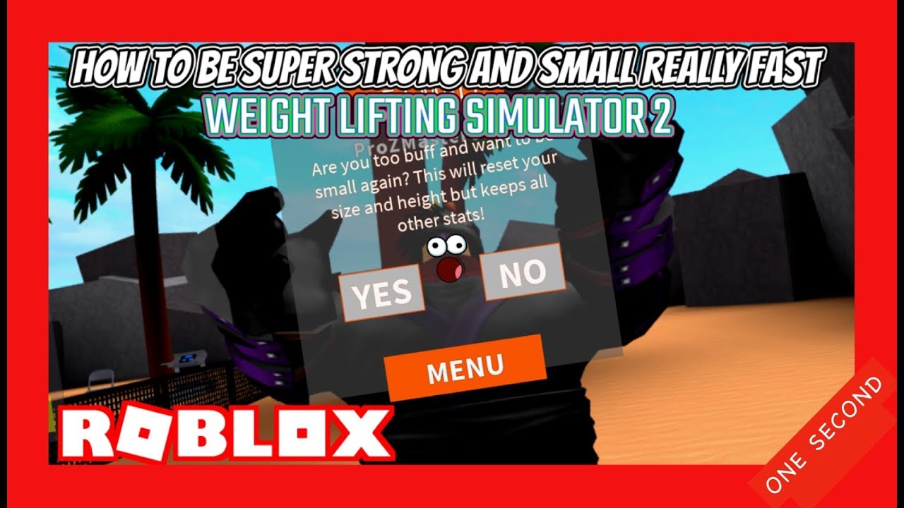 HOW TO BE REALLY STRONG YET SMALL IN ONE SECOND (Weight Lifting ...