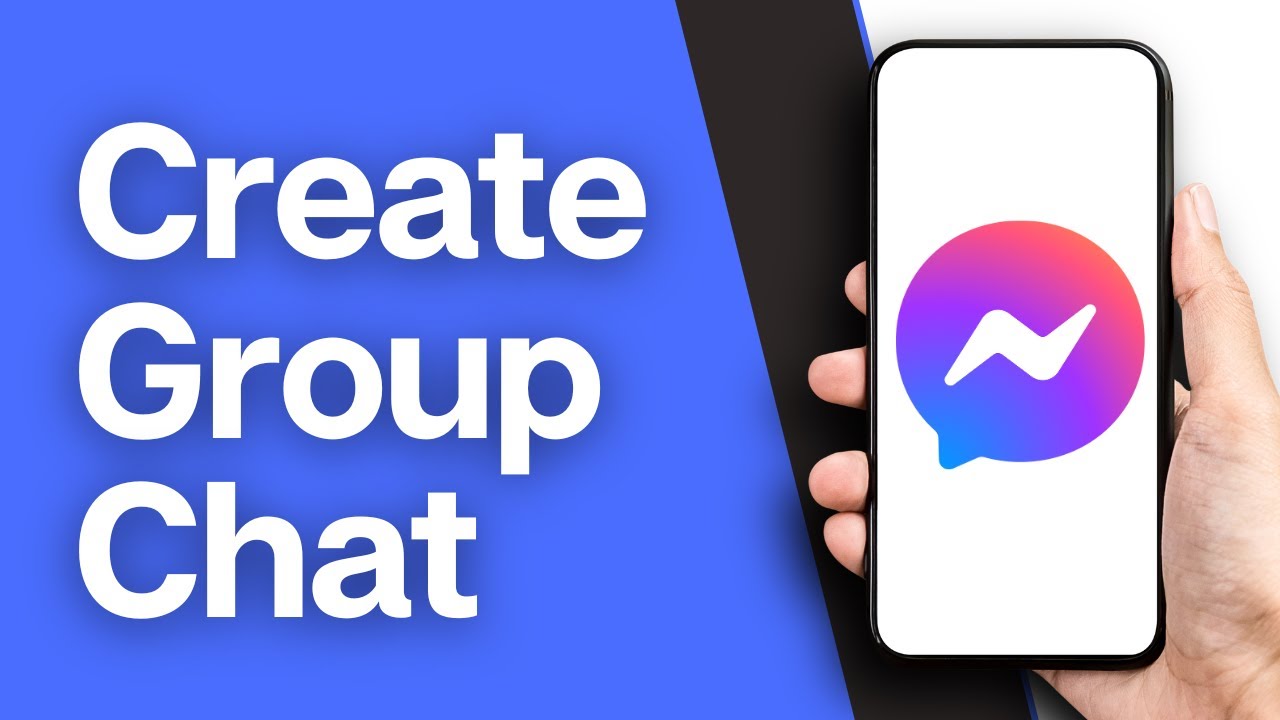 How to Create Group Chat on Facebook Messenger (2024) - YouTube