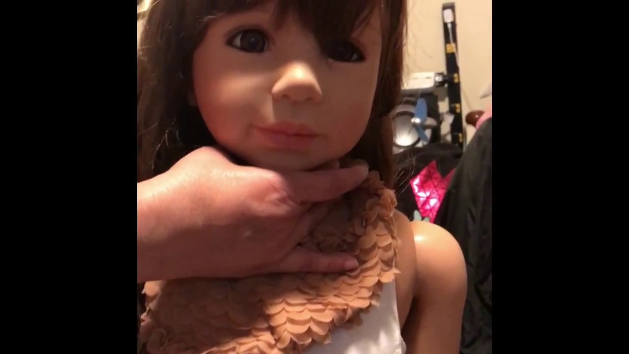 Box Opening Of Life Size Masterpiece Doll by Monika Levenig - YouTube