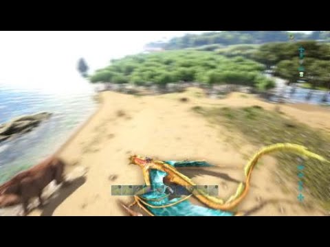 ARK: Survival Evolved Baryonyx Taming - YouTube