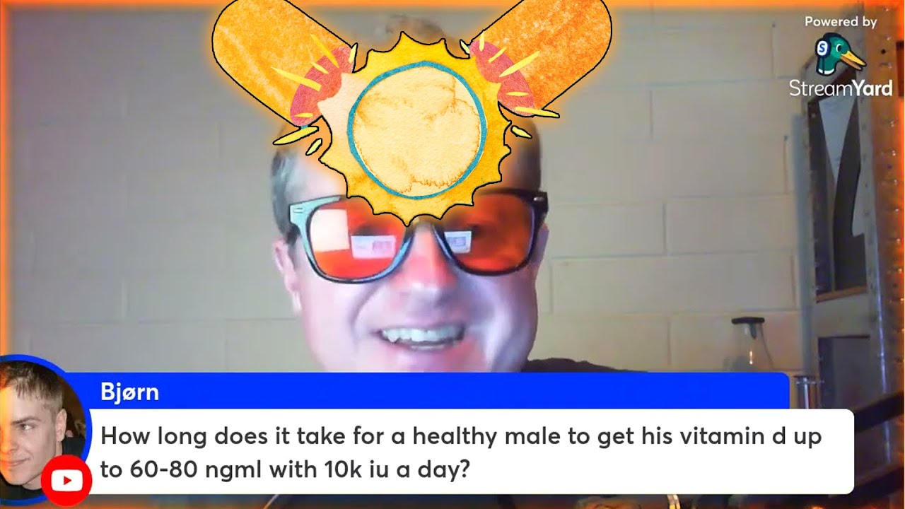 How long does it take to get Vitamin D levels back up? - @HarrySerpanos ...