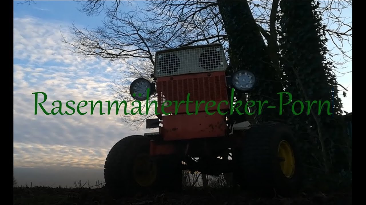 Rasenmähertrecker-Porn (Gutbrod 1010) - YouTube