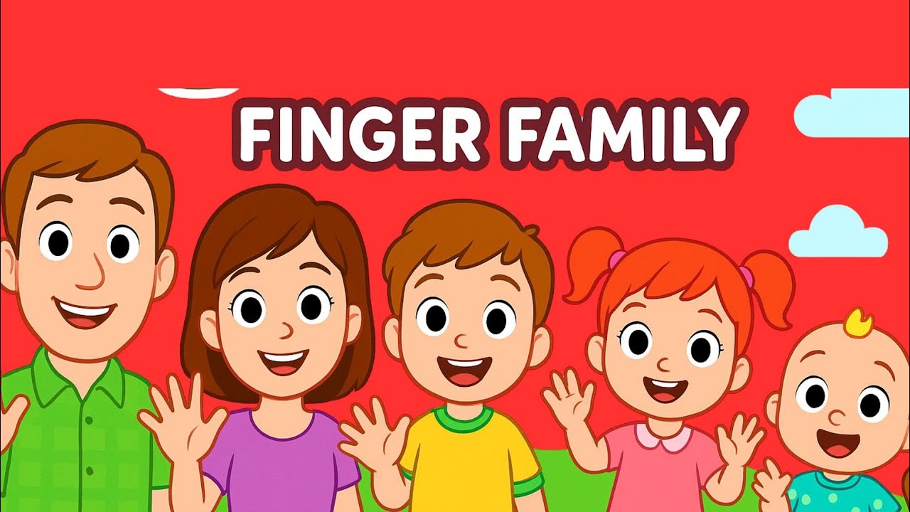 The finger family song for babies |Finger Family rhyme for toddlers ...