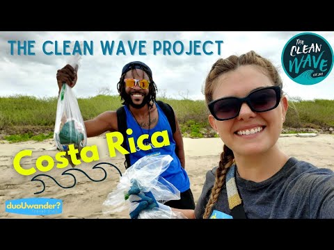 Costa Rica: The Clean Wave Project - Beach CleanUp On Playa Grande ...
