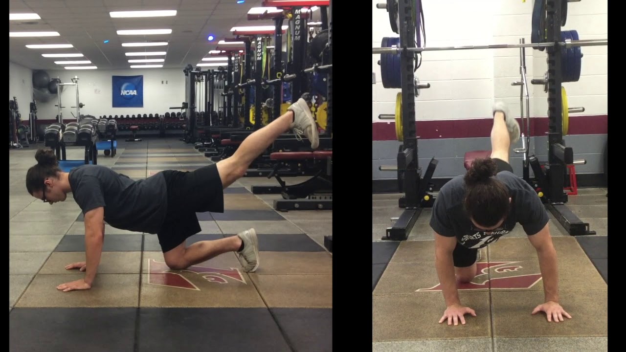 Hip Extension Quadruped Straight Leg - YouTube