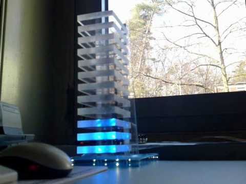 VU-Meter Tower - YouTube