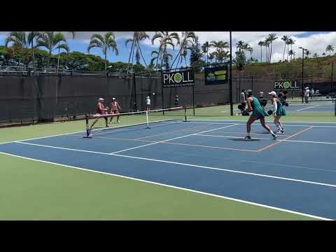 Nanna Brown Pickleball Tournament third game Sept 6 2025