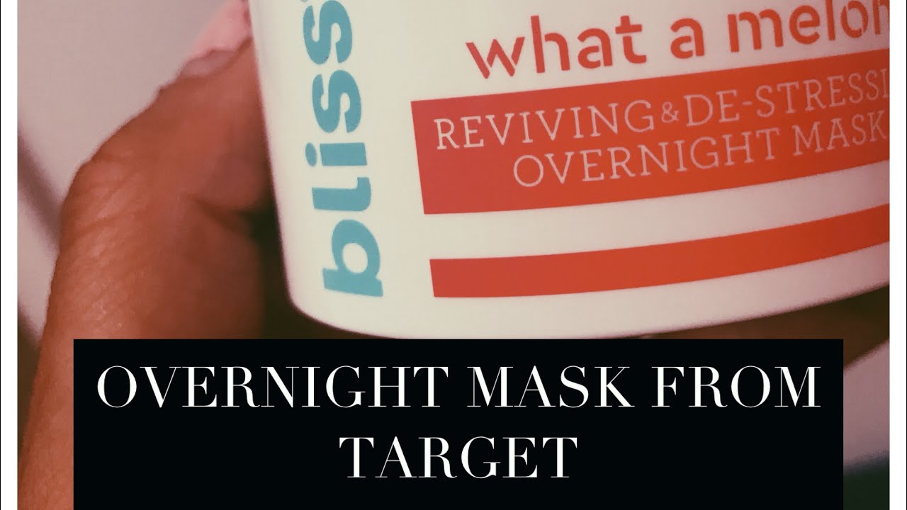 TARGET HAUL & REVIEWING BLISS BRAND OVERNIGHT MASK | VLOG - YouTube