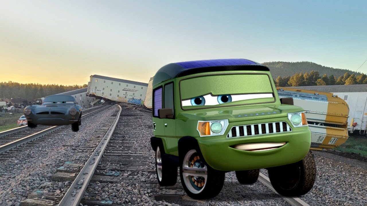 Miles Axlerod Causes a Freight Train to Derail/Grounded - YouTube