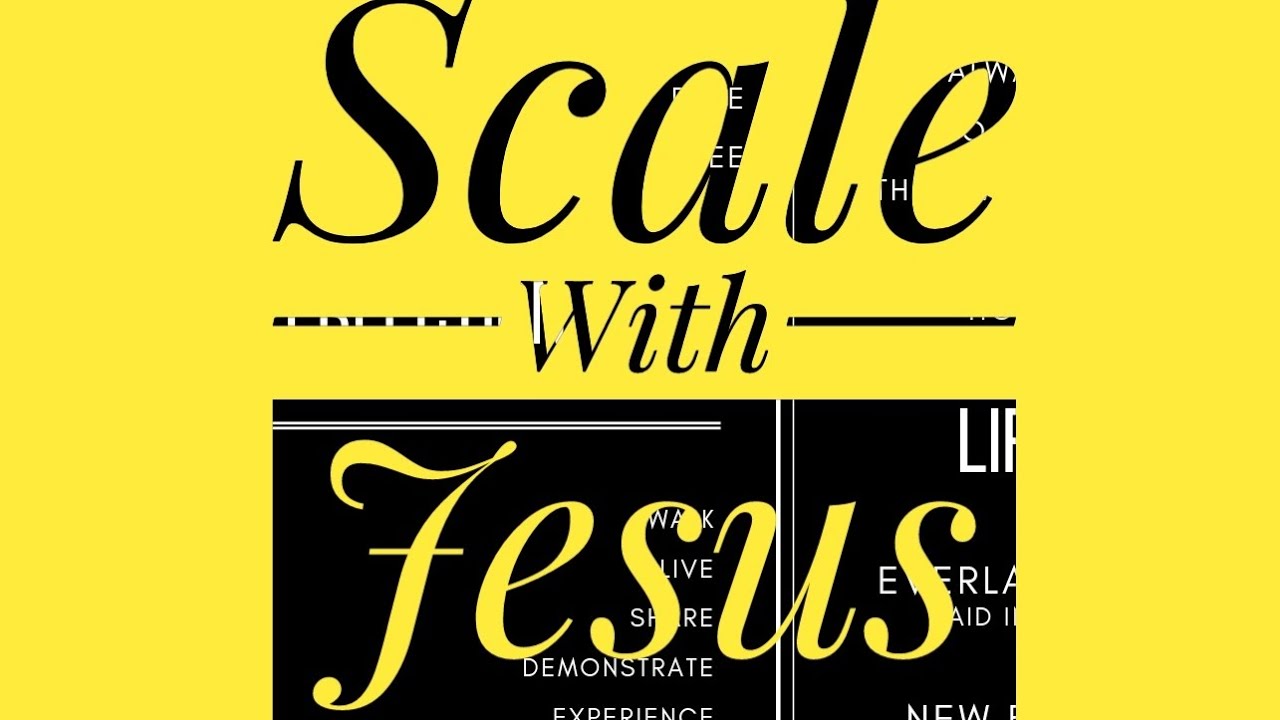 SCALE WITH JESUS VINYLS DECALS STICKERS DRE MARTINS QUICK SCALE ...