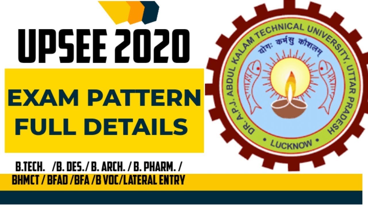 Upsee exam pattern || uptu exam pattern 2020 || UPSEE / UPTU - YouTube