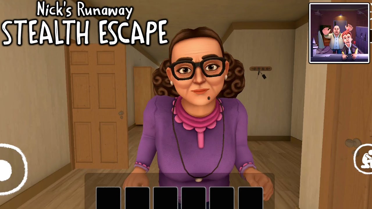 Nick's Runaway Stealth Escape | Full Gameplay - YouTube