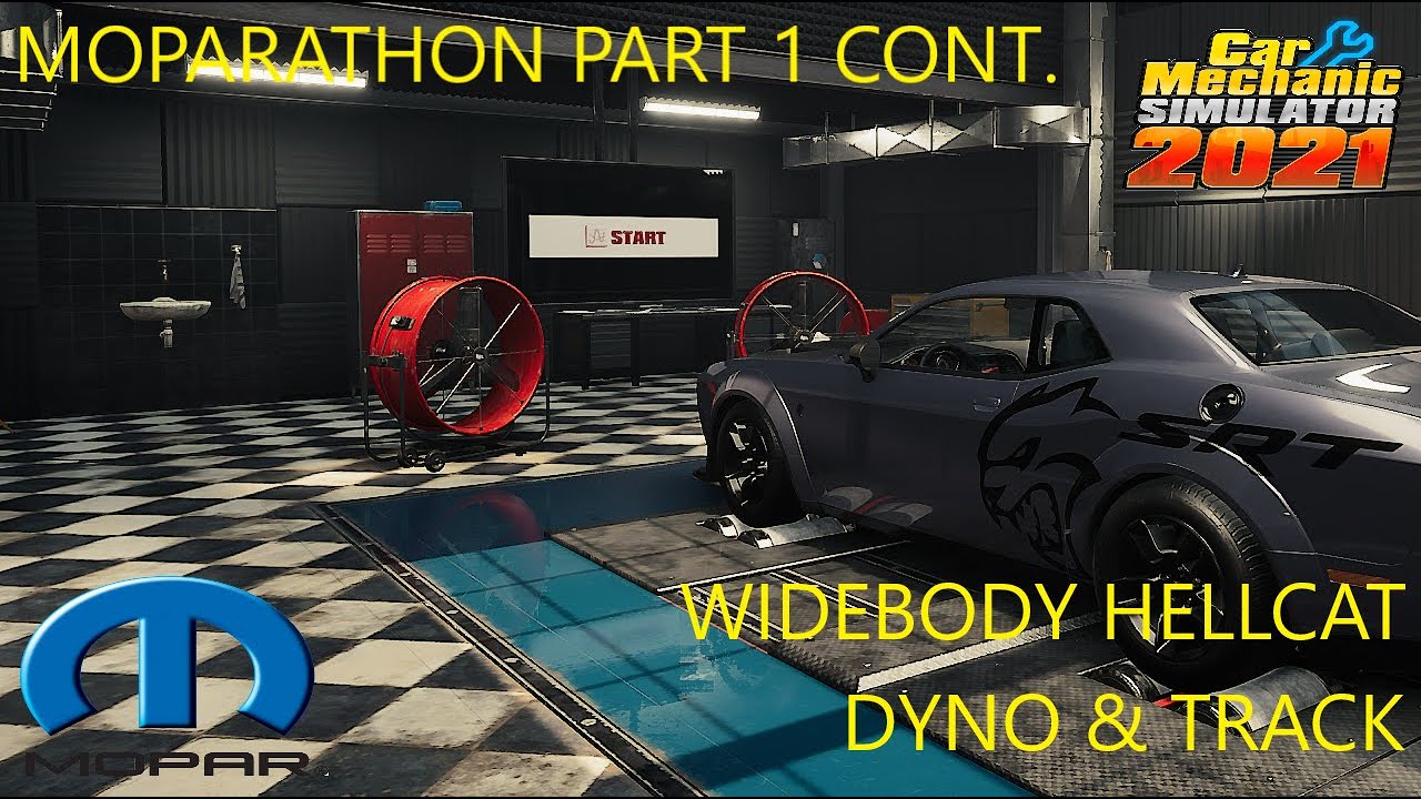 Car Mechanic Simulator 2021: Moparathon Part 1. Dodge Challenger ...