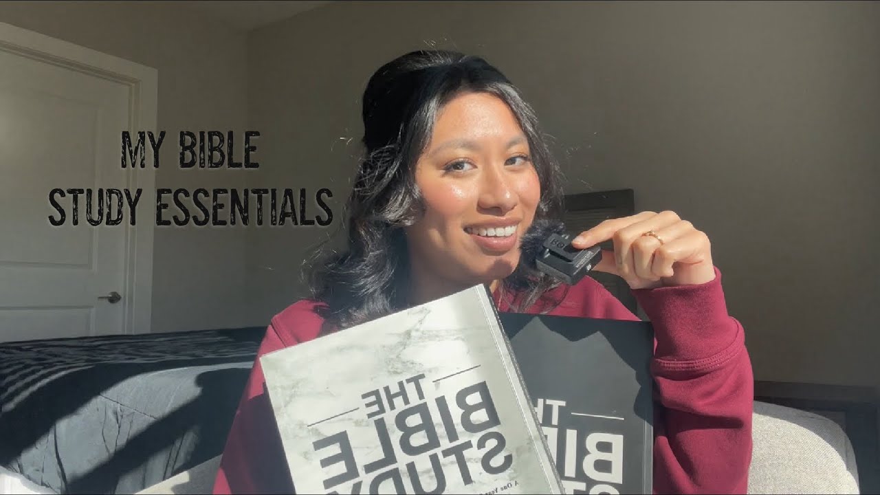 How to study the Bible effectively in 2024 | My Bible study essentials | The only Bible you need ...