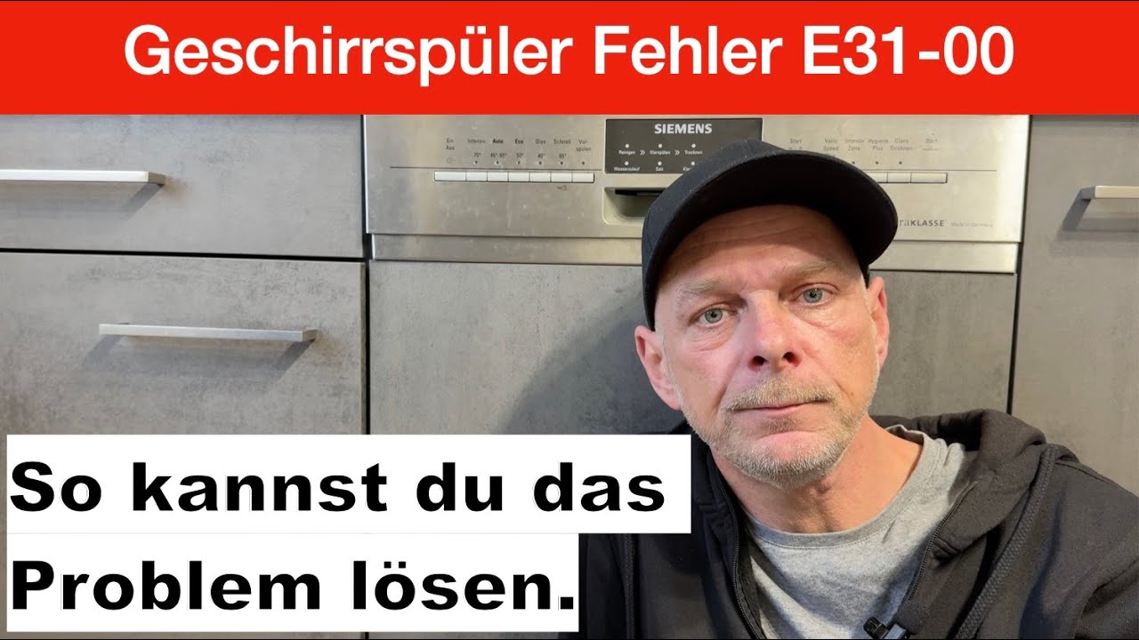 Fehler E31 Beheben