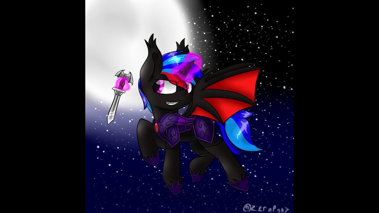 [MLP Speedpaint] Lunar Guard Shade (Gift) - YouTube