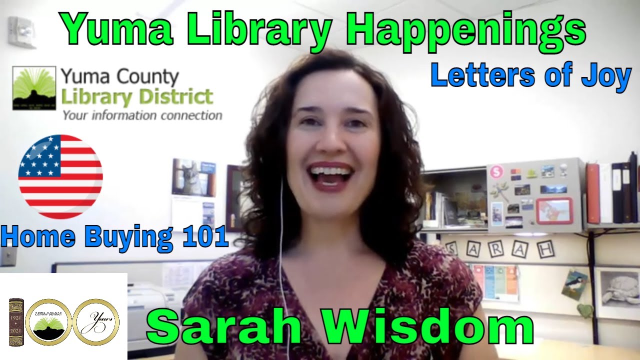 Yuma County Library Happenings with Sarah Wisdom September 5th, 2022 ...