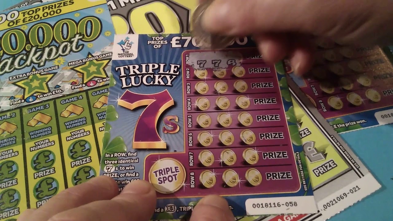BIG Scratchcard game starts..20x Cash..New Triple Lucky 7's..£20,000 ...