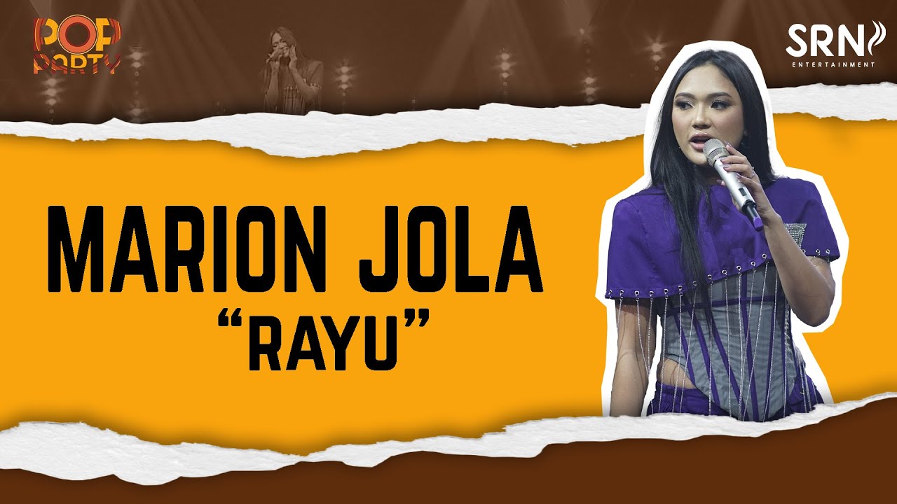 Marion Jola - Rayu (Official Live Music on Pop Party) - YouTube