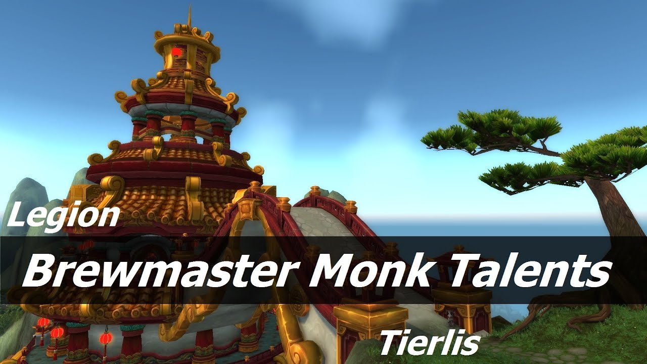 WoW Legion Class Overview Brewmaster Monk Part 2: Talents - YouTube