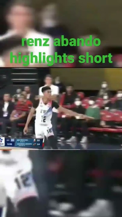 RENZ ABANDO BESt highlight short - YouTube