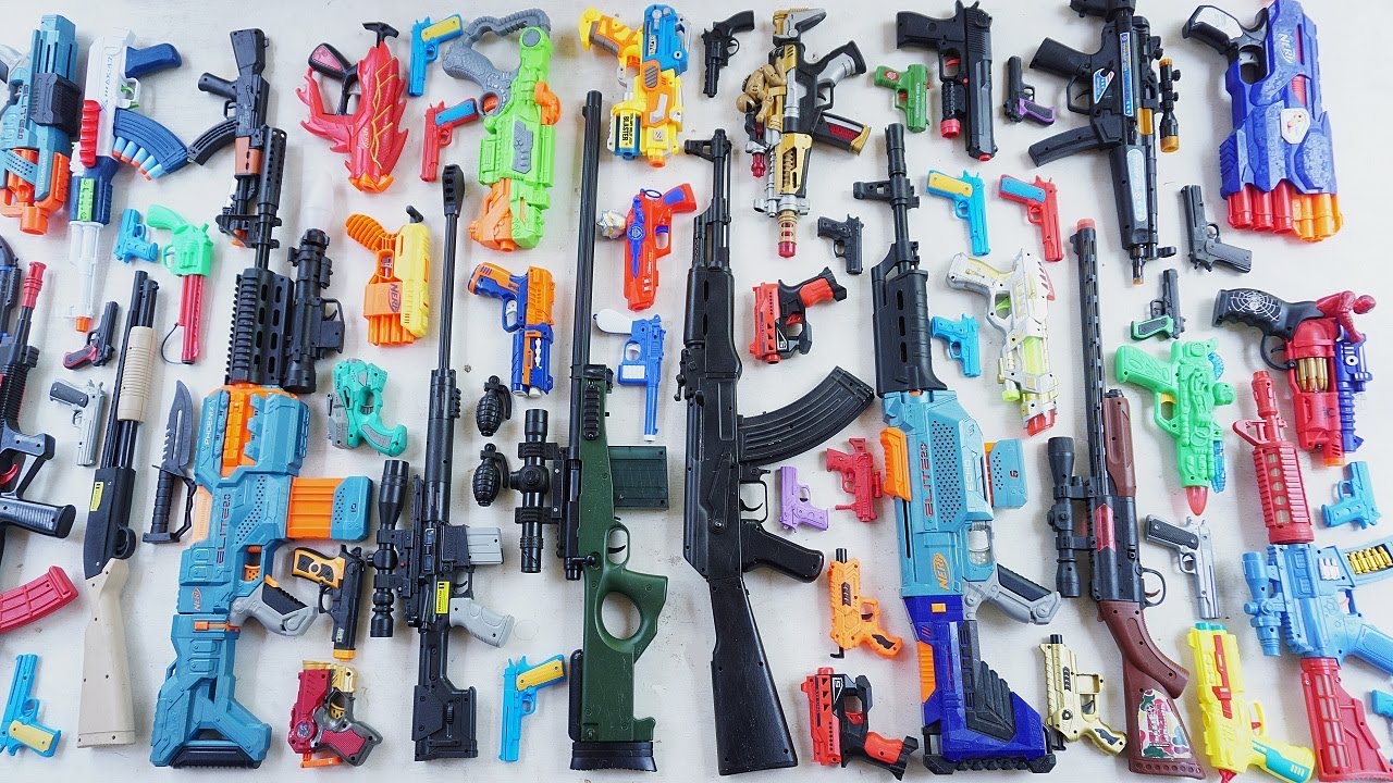 🚀 Pertempuran Terbesar! ALL Nerf Blaster Rocket Launcher vs Alien Robot ...