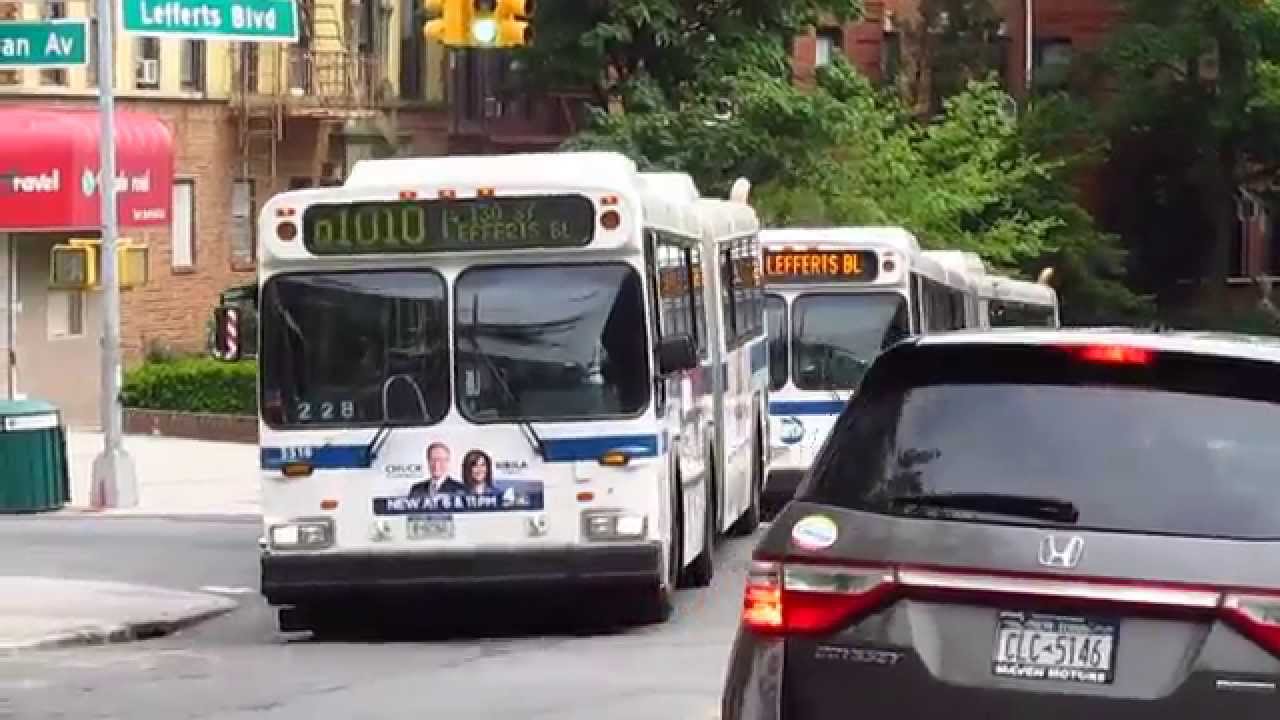 MTA Bus Company: 2002-2003 New Flyer D60HF Articulated #5516 & #5678 on ...