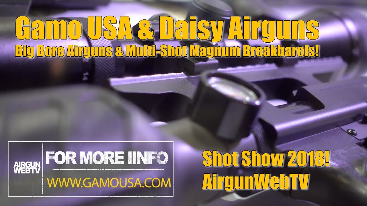 Gamo USA / Daisy at Shot Show 2018 - Gamo and Winchester Big Bore ...
