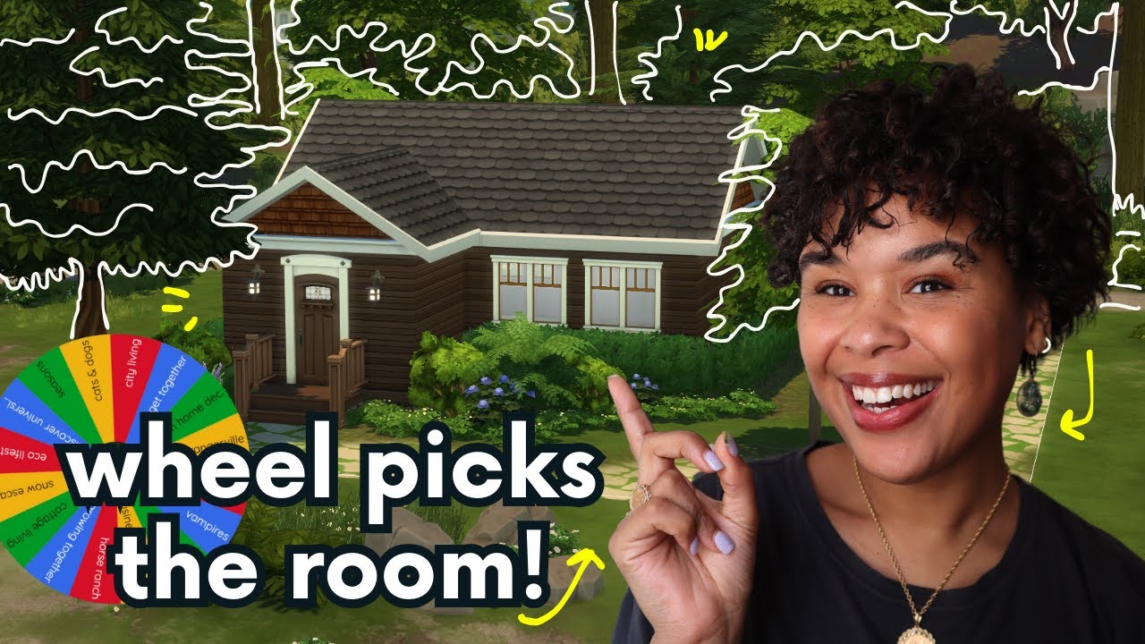 Building a house in the sims but *EACH* room is a different pack! Wheel ...