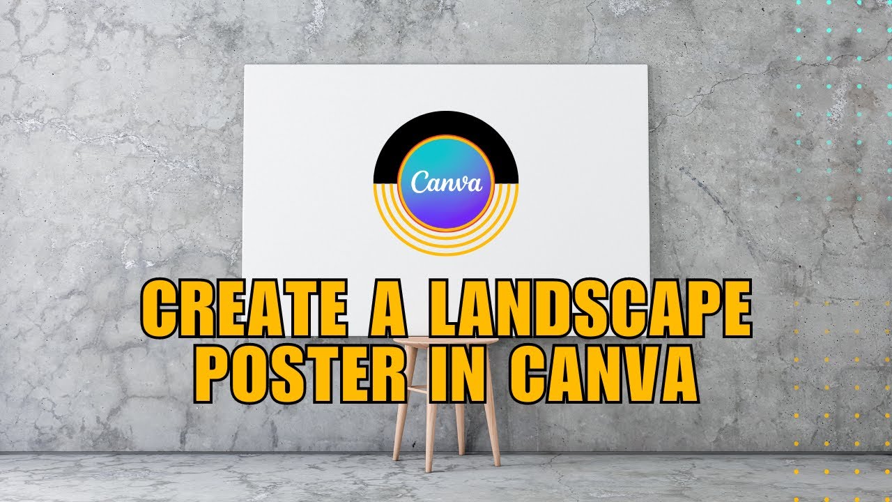 [NEW UPDATE] Canva Quick Tutorial: How to Easily Create a Landscape ...