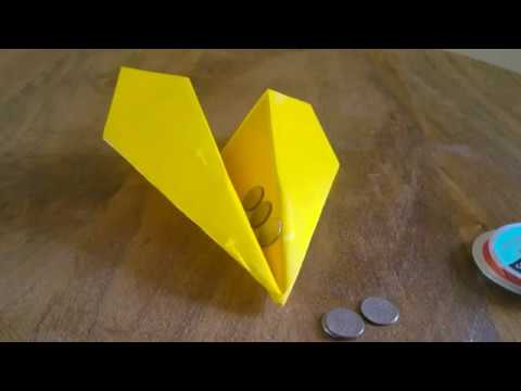 Making a Paper Airplane with cargo - YouTube