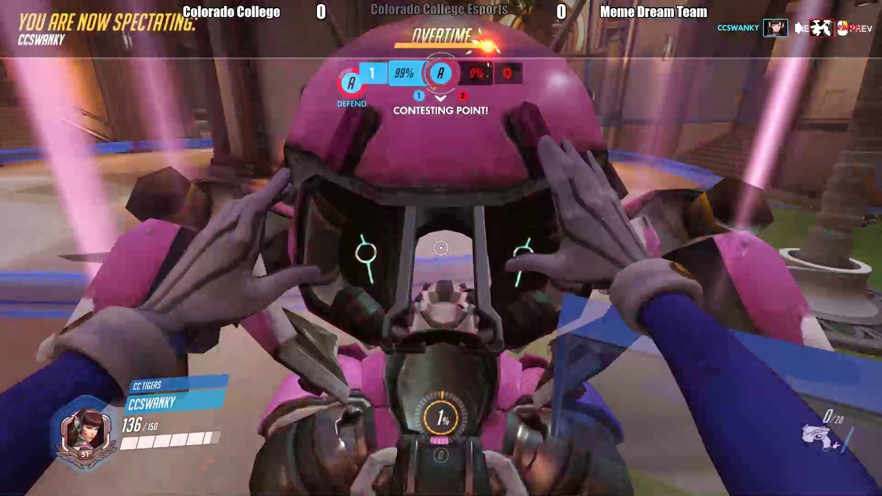 Overwatch Collegiate Championship Preseason: Colorado College vs. Meme ...