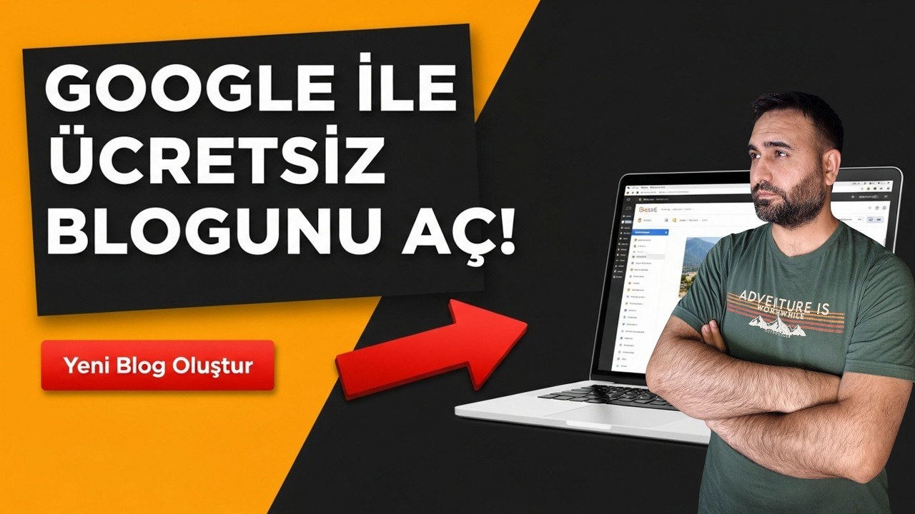 Hiç Kod Bilmeden Google Blogger İle Ücretsiz Blog Açabilirsin! - YouTube