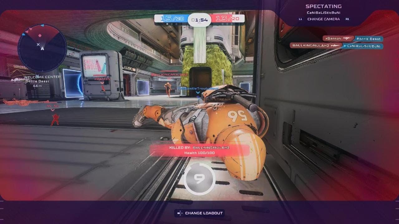 Splitgate 2 - Alpha_TripSnipe_RoundEnd - YouTube