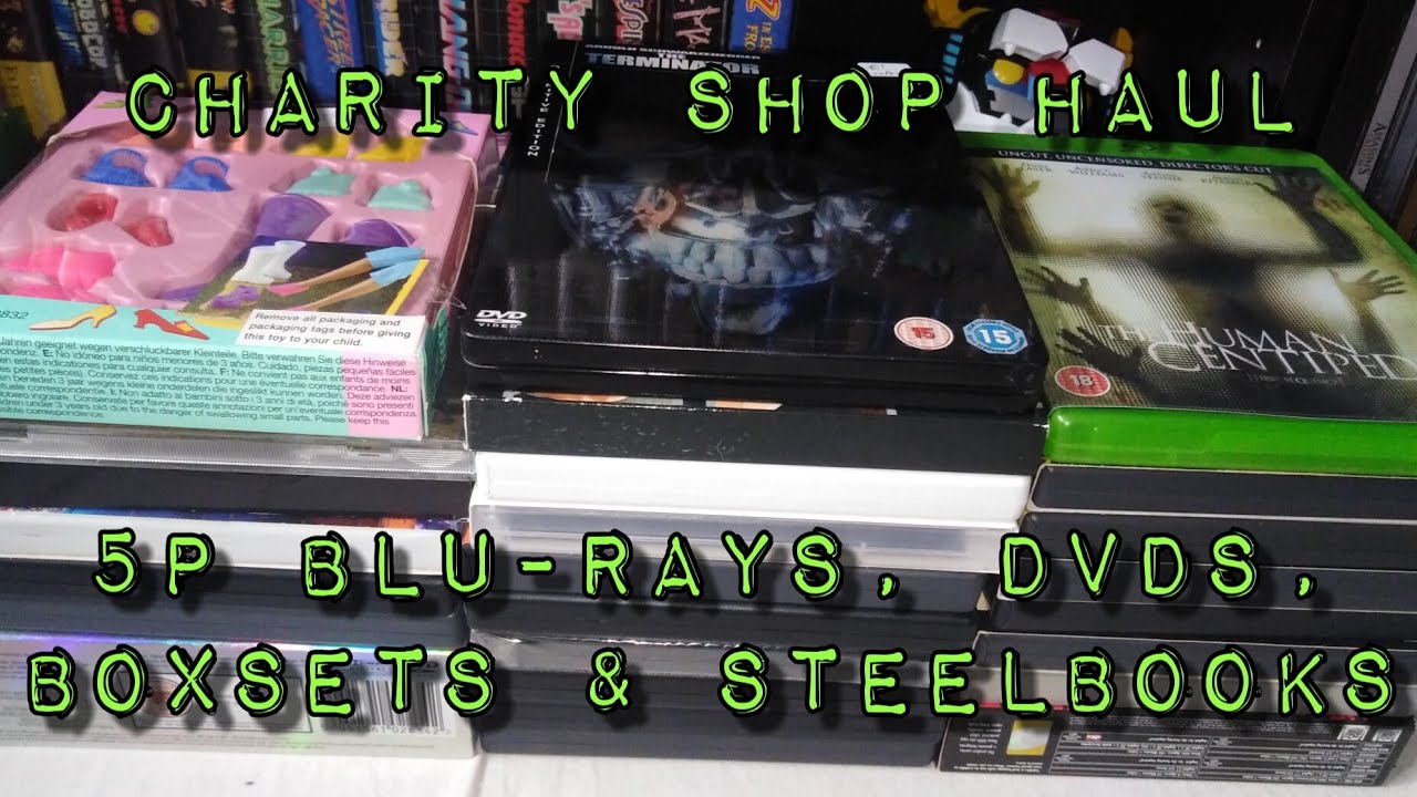 Charity Shop haul - 5p Blu-rays, DVDs, Steelbooks, Boxsets & CDs ...