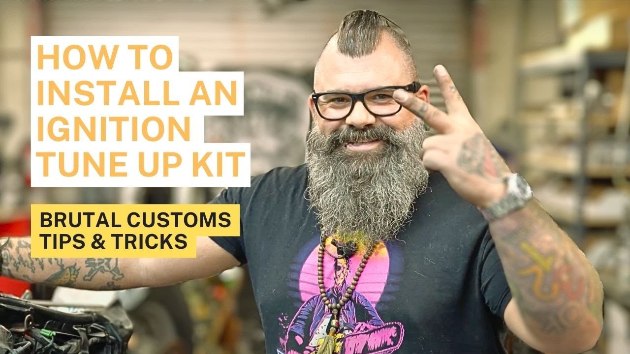 How To Install An Ignition Kit On Your Motorycle - YouTube