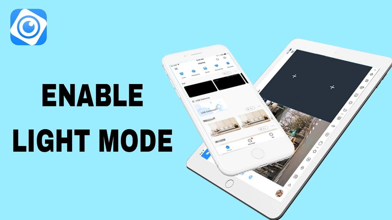 How To Enable Light Mode On DMSS App - YouTube