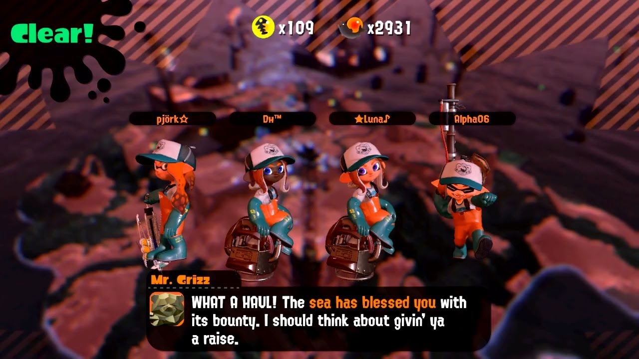 Splatoon 2 - Salmon Run #37 - YouTube