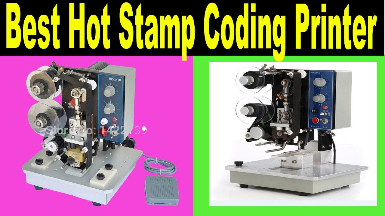 Top 5 Best Hot Stamp Coding Printer Review 2020 - YouTube