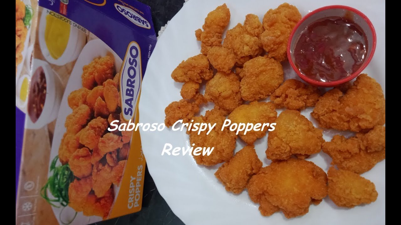 Sabroso Crispy Poppers Review | Colors Of Foods - YouTube