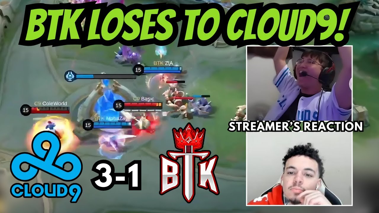 C9 Mielow and BTK Carti's Reaction To BTK Losing To Cloud Nine 3-1 ...