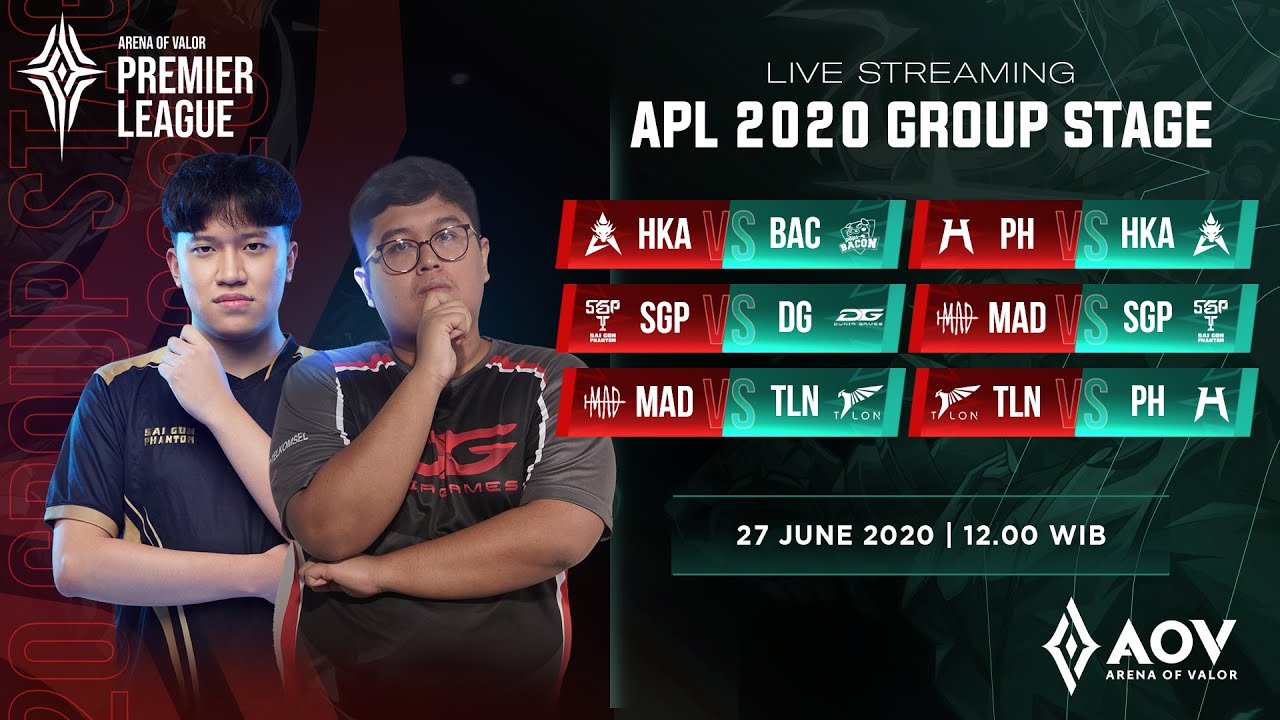 APL 2020 Group Stage Day 7 - Garena AOV (Arena of Valor) - YouTube