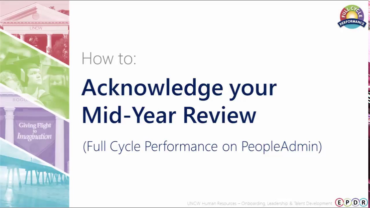 How to: Acknowledge your Mid-Year Review (Employee) - YouTube