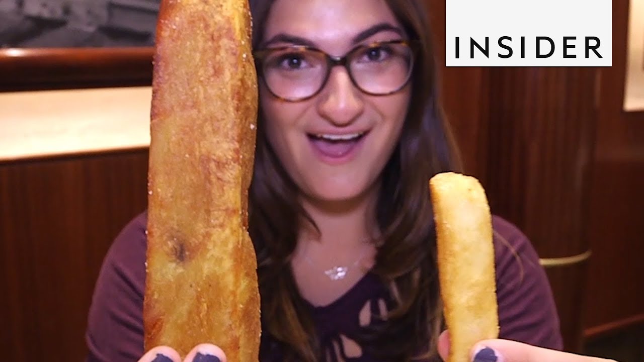 Michael Jordan's Giant French Fries - YouTube
