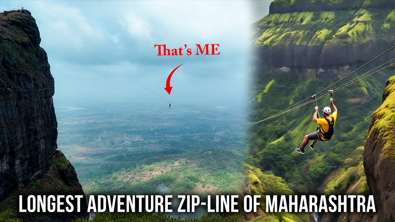 Most Thrilling Adventure Zip-line of MAHARASHTRA - Naneghat Zipline ...